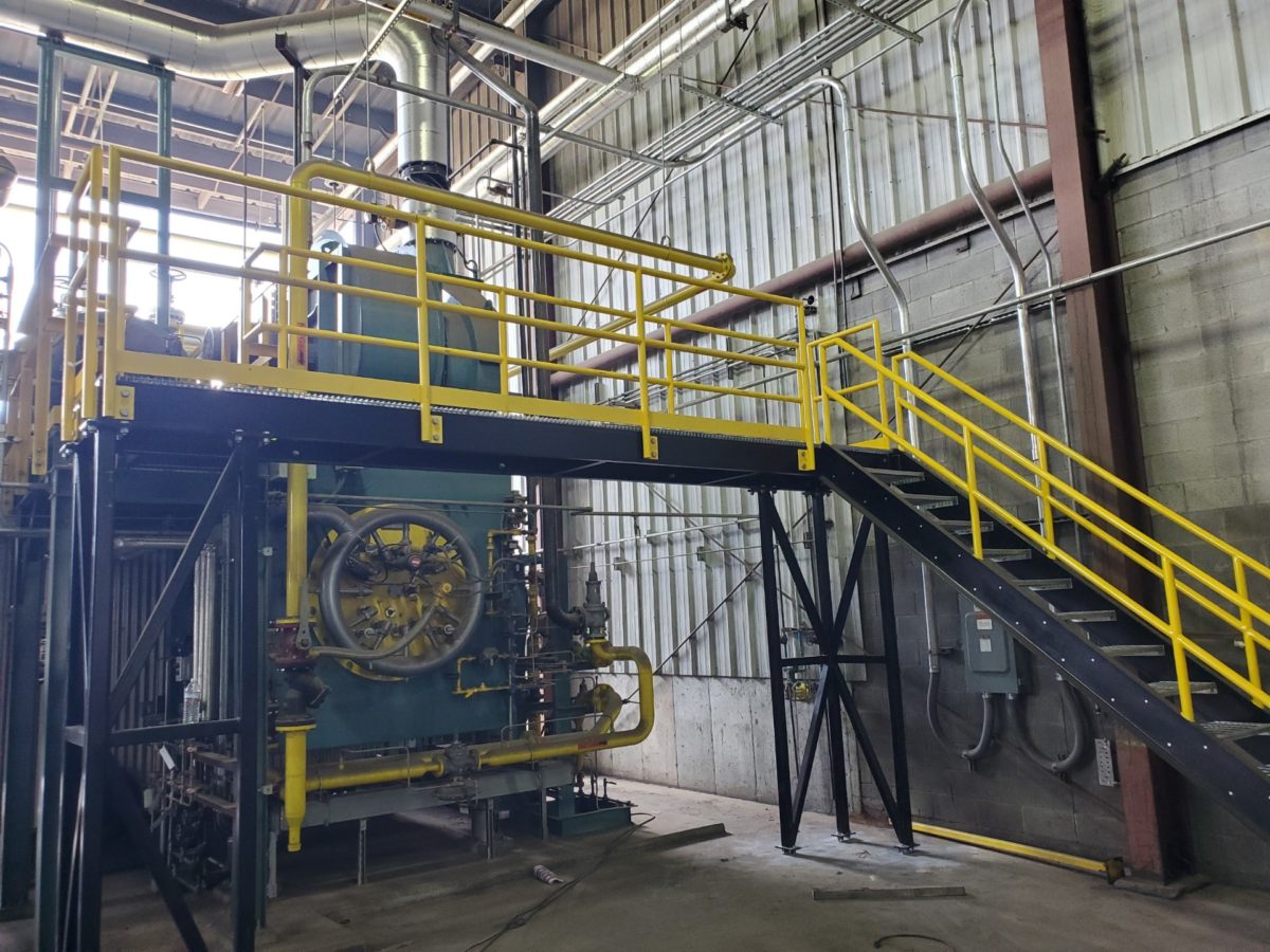 Boiler Access Platform – IMI Industrial Services Group